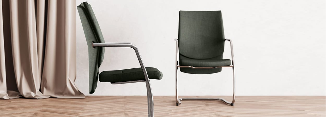 Galassia Visitor Chair | Modern Seating for Offices