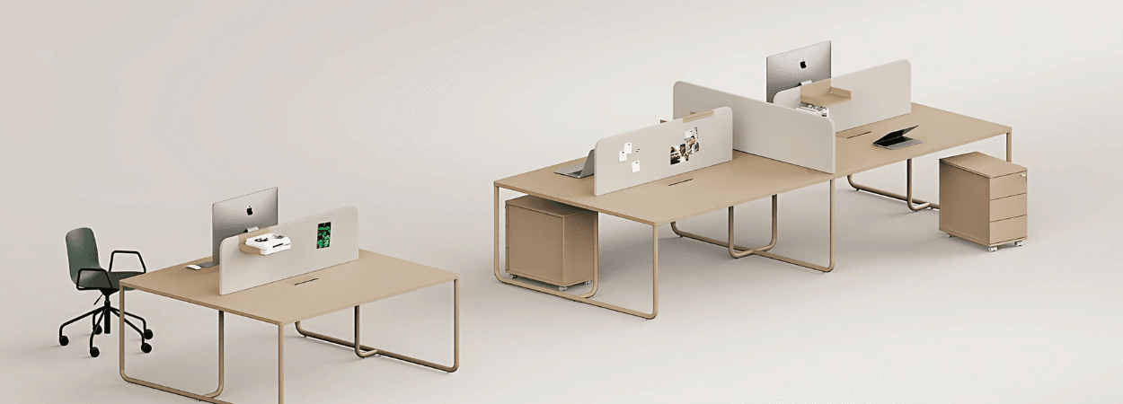 ITUBE Desk Collection – Modular Workstations by Alea Office