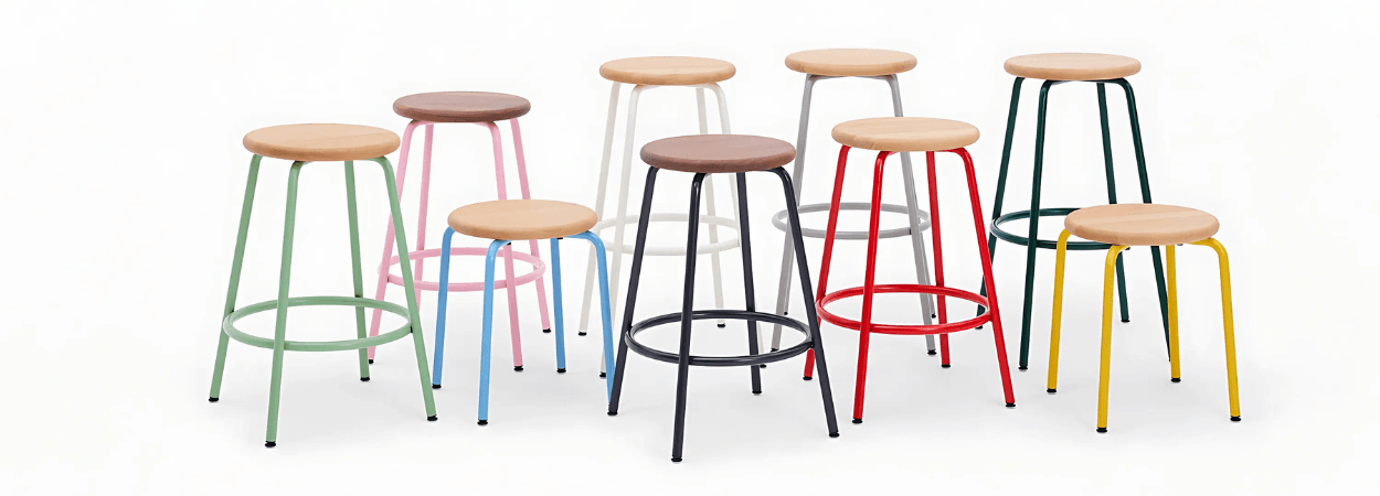 Penny Stool – Versatile Seating by NaughtOne