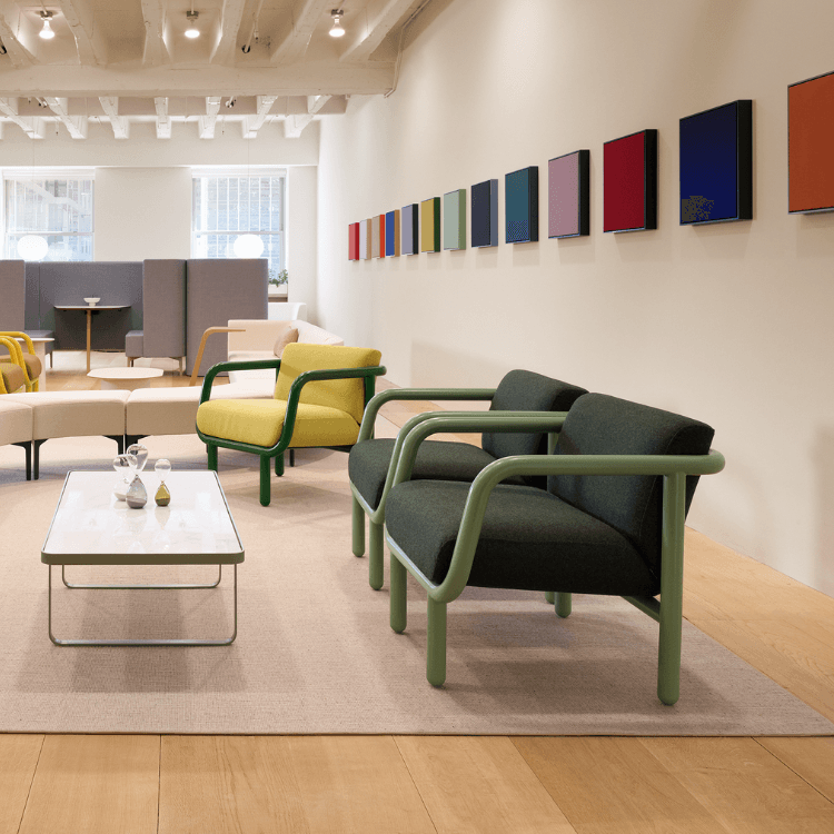 Percy Lounge Chair by NaughtOne | Bold, Playful Design